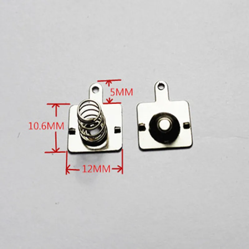 100pcs-Battery-Shrapnel-AA-Battery-Leaf-Spring-Contact-12-10-6MM ...