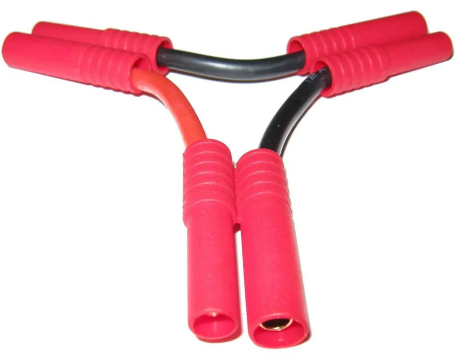 HXT 4MM Two Male to one Female Series Connectors / Serial Lipo Adapter ...