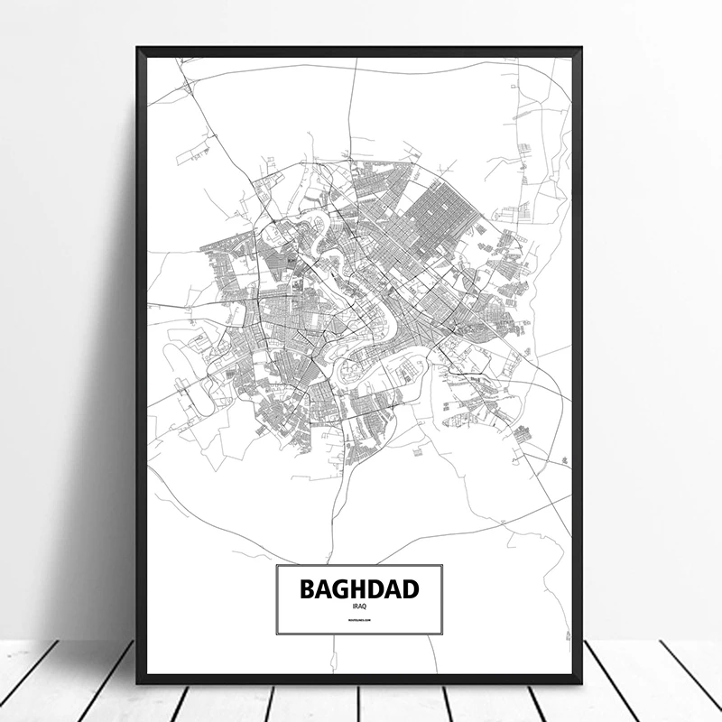 Baghdad City Map