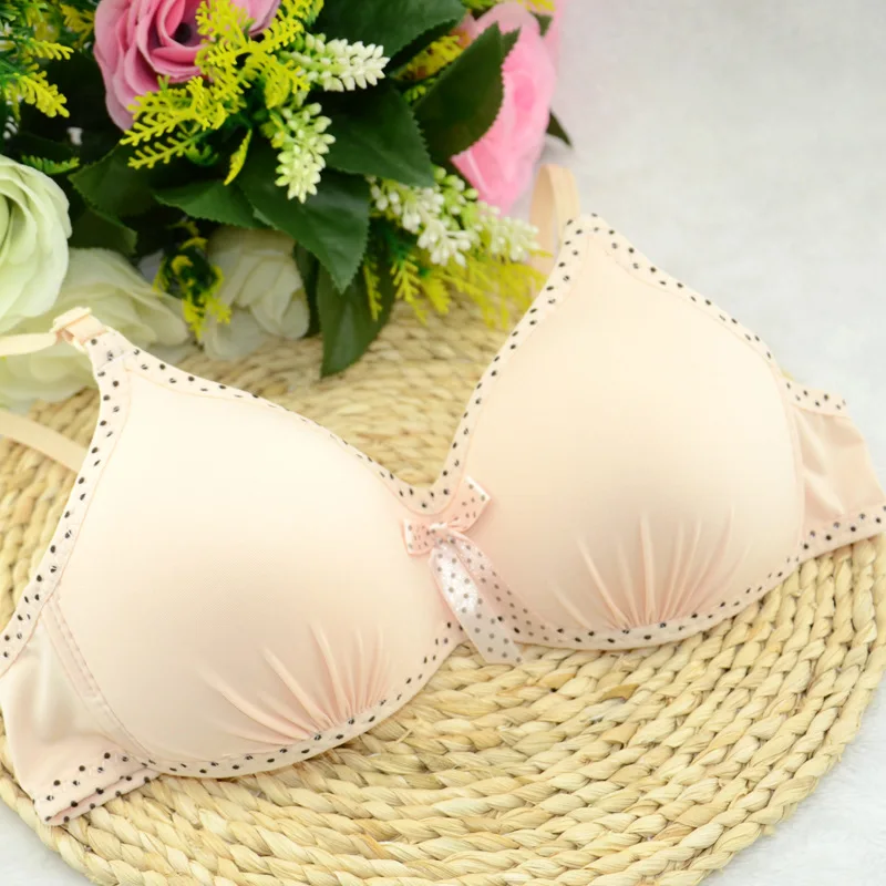 Buy 2018 Intimates Sexy A Cup Bra Cute Bowknot Women Girl Lady Push Up Bra
