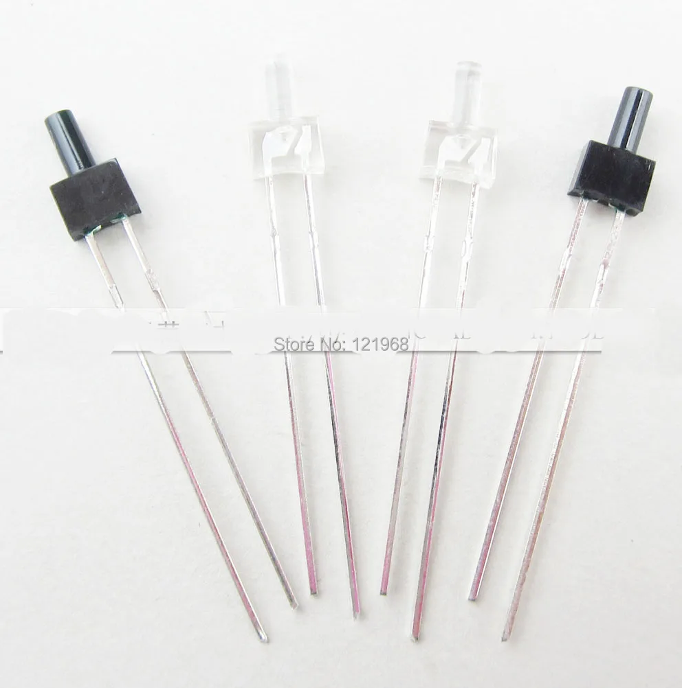 Free shipping 2mm 940nm IR led Infrared sensor and receiver 1.0 1.5V ...
