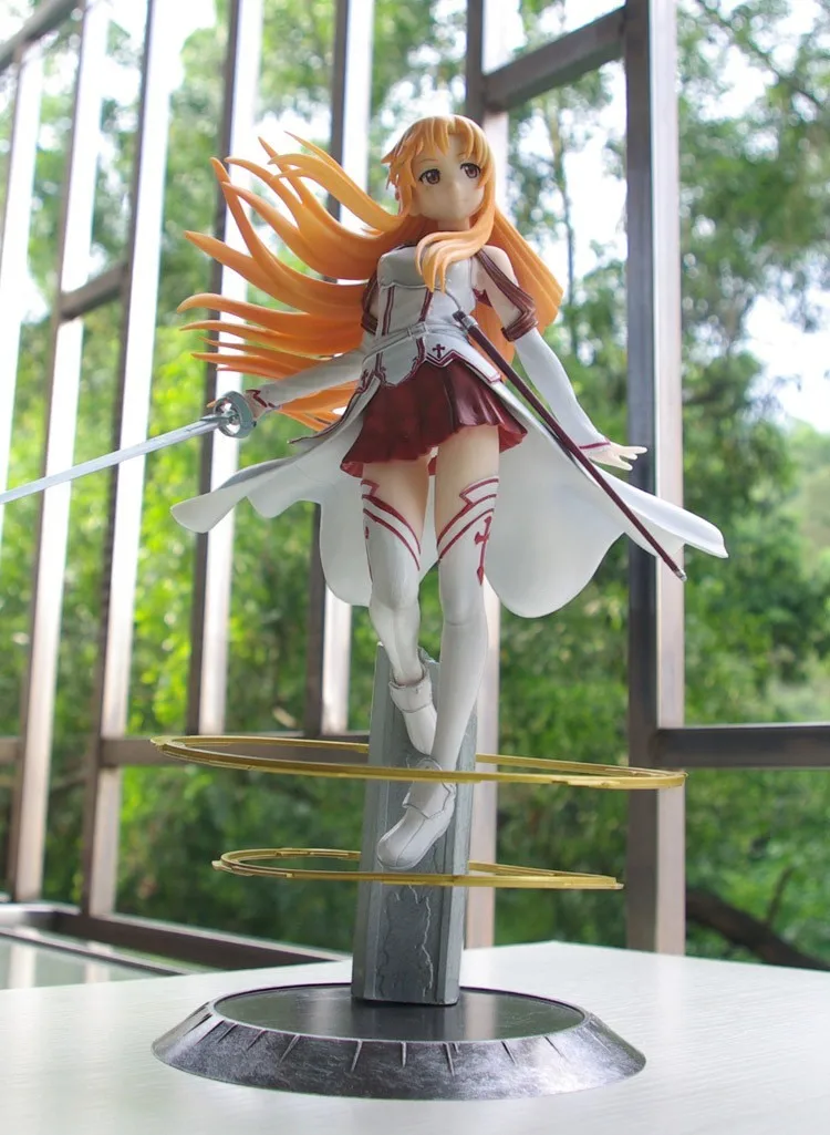 Sword Art Online Action Figure Aincrad SAO Yuuki Asuna Classic Toys PVC ...