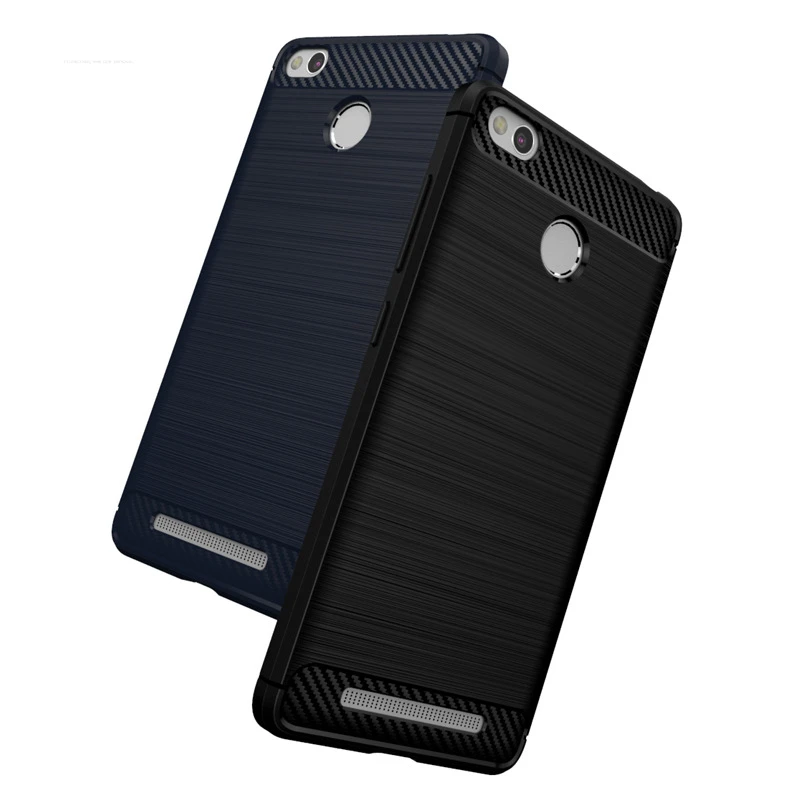 New Rubber Armor Carbon Fiber TPU Soft Silicone Anti knock Back Funda ...