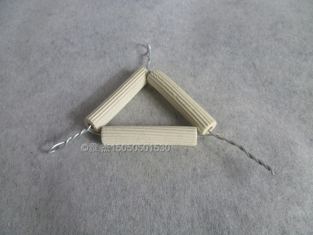 Teaching equipment mud mud triangle triangle ceramic crucible holder ...