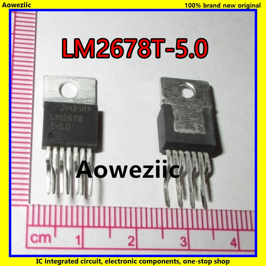 2pcs/lot Lm2678t-5.0 Lm2678 To220-7 High Eff 5a 5v Step- Down Vltg Reg ...