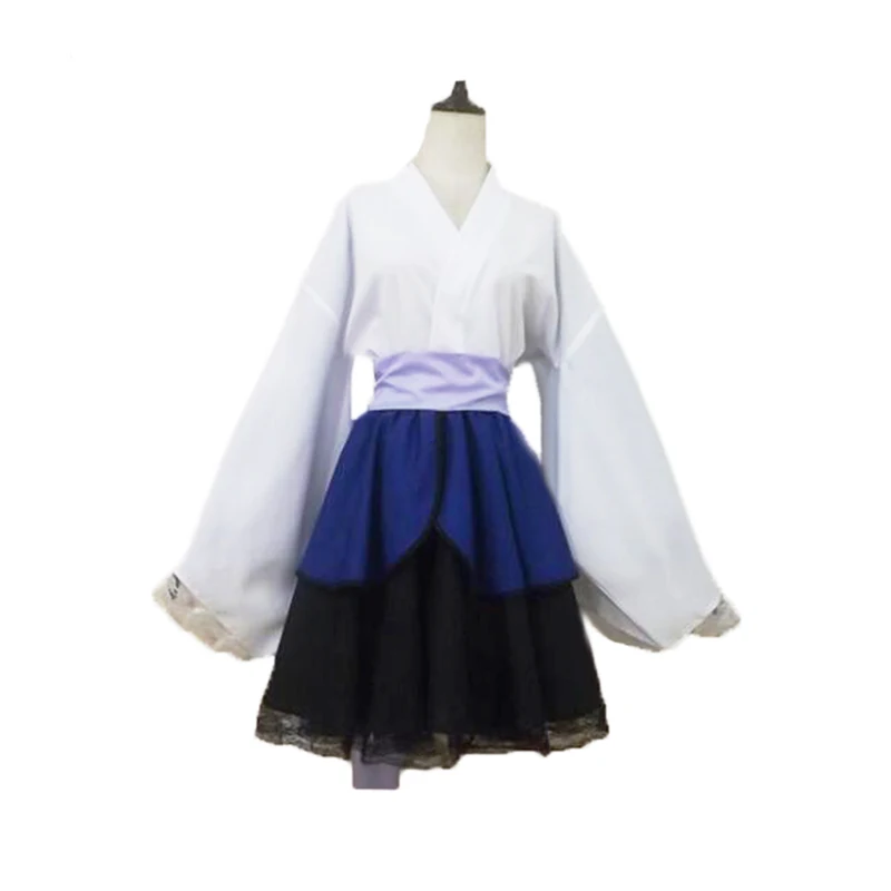 Uchiha Sasuke Female Lolita Kimono Dress Anime Cosplay Costume 11 ...