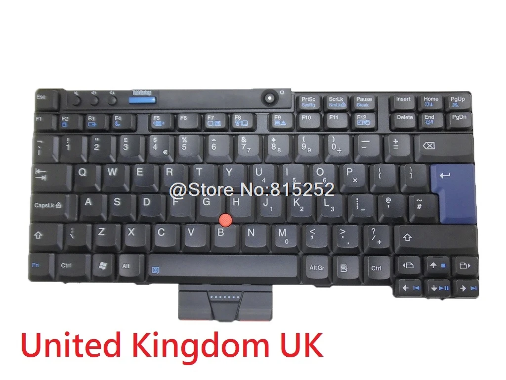 Laptop keyboard for Lenovo For Thinkpad X200 X201 X200S X201I English ...
