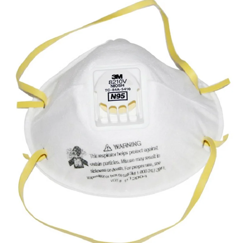 Dust mask 3M N95 8210V Dust Safety Mask Anti PM2.5 Particles Respirator ...