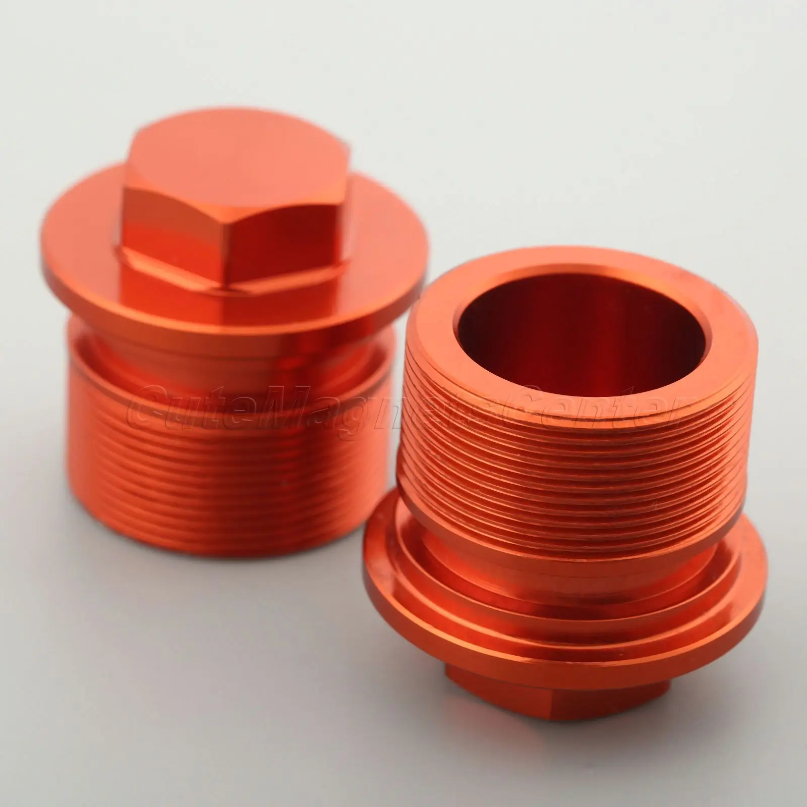 Mtsooning Amortiguador delantero para motocicleta, tapa de tornillo CNC ...