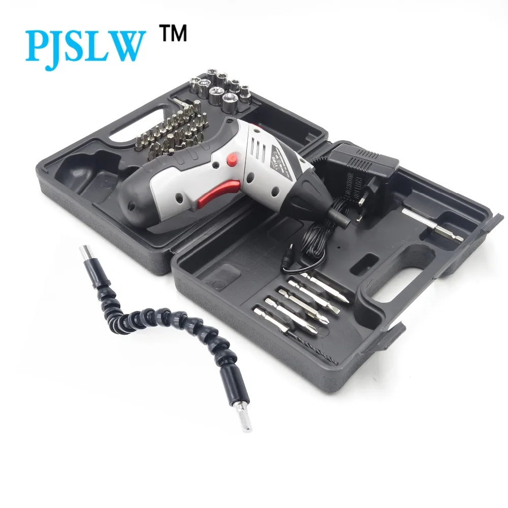 Mini Torque Electric Screwdriver Rechargeable Drill Cordless Battery ...