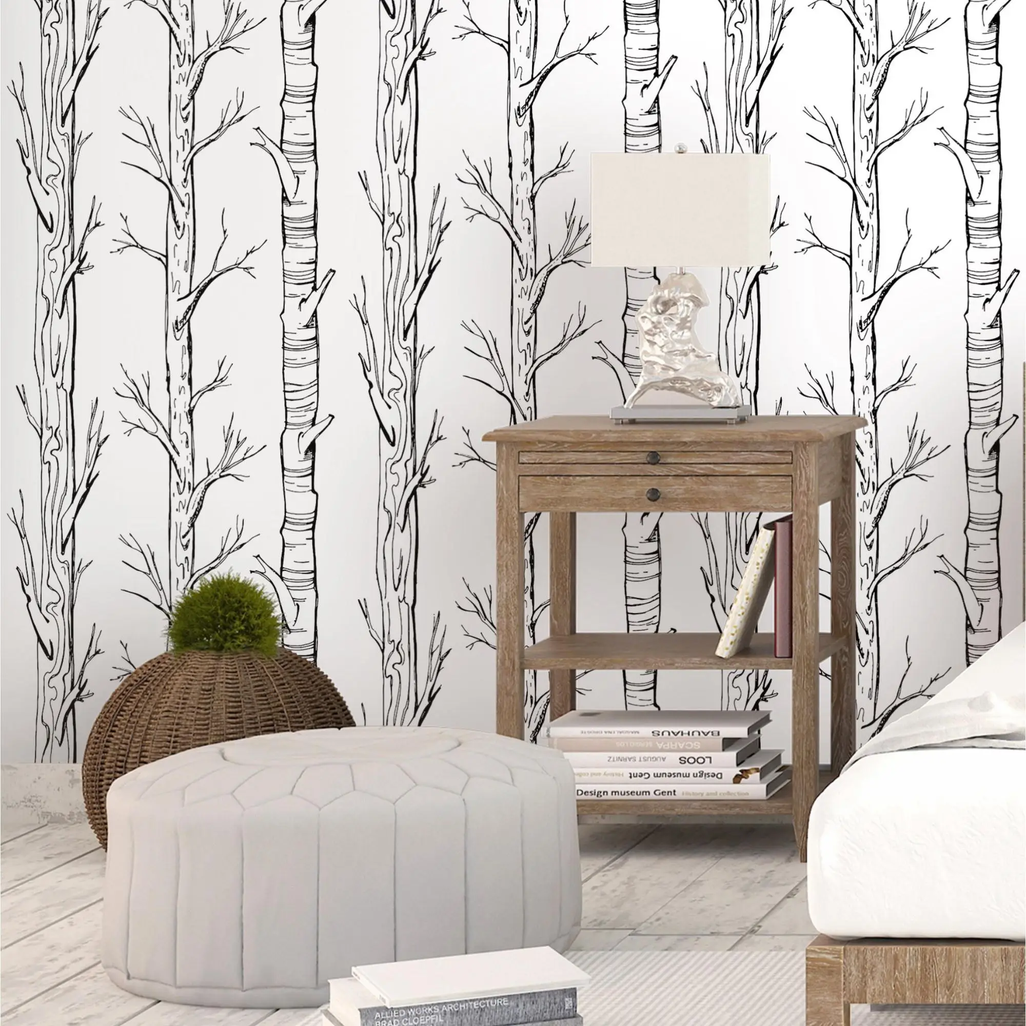 Scandinavian Wallpaper For Bedroom