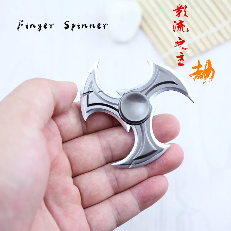 Lol Ow Shadow Master Zed Shuriken Hand Spinner Zinc Alloy Rotatable ...