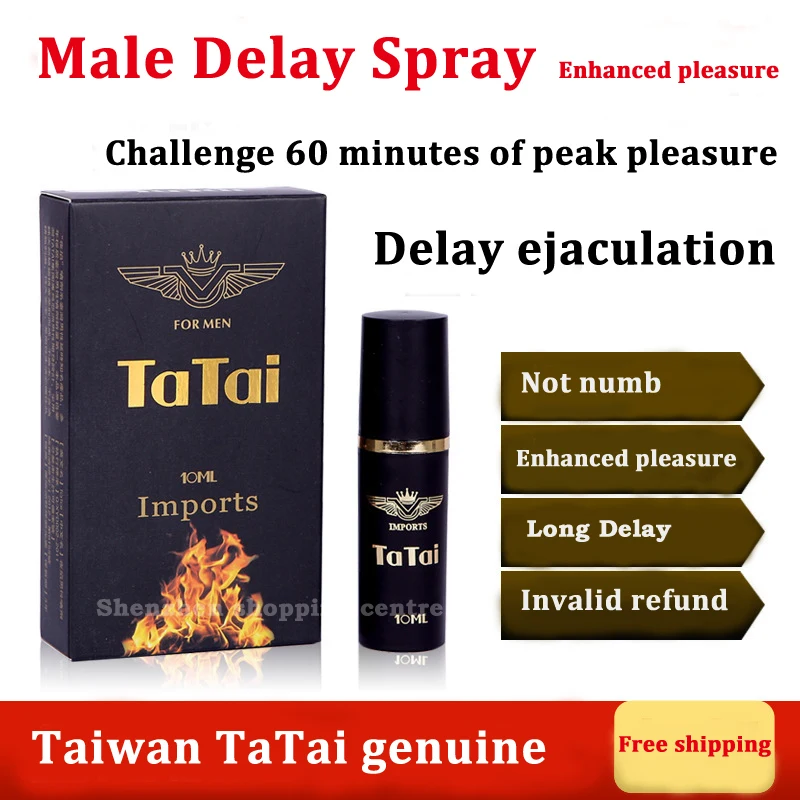 Tatai Delay Spray 60 Minutes Delay Ejaculation Spray Male Sex Delay