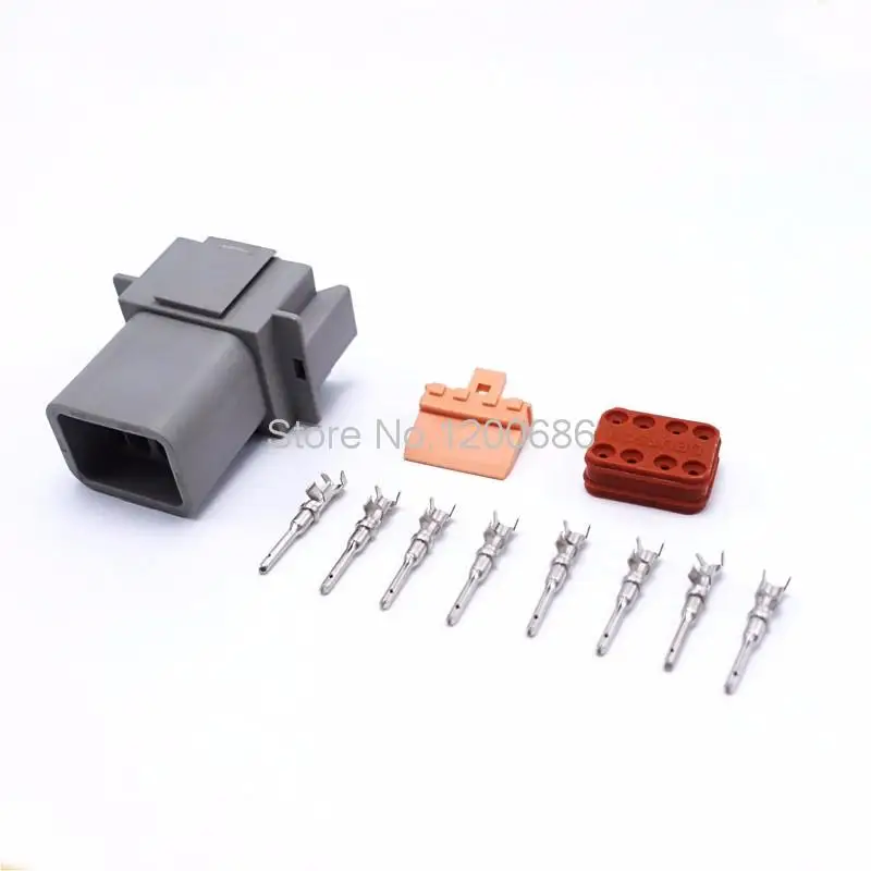 Juego de conectores automotrices impermeables Deutsch, conector macho ...