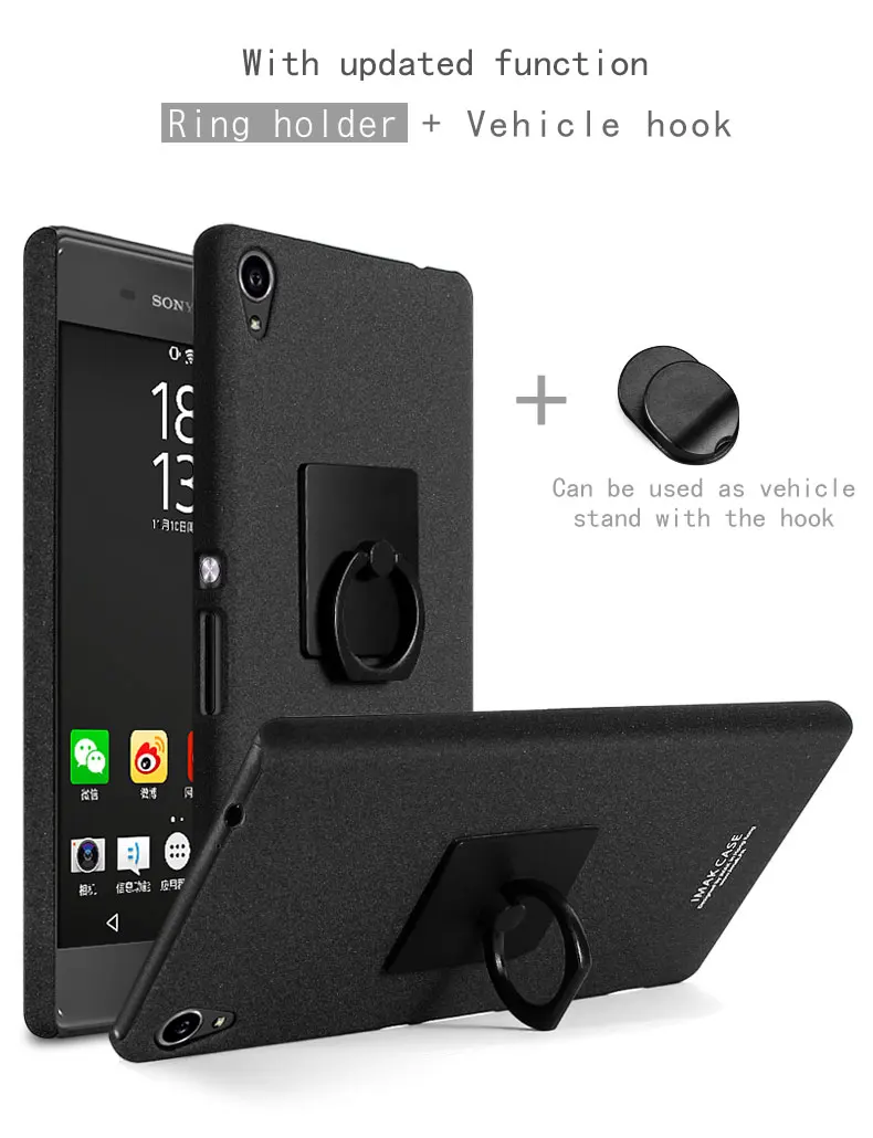 Original iMak Screen Protector For Sony C6 XA Ultra case + Cowboy ...