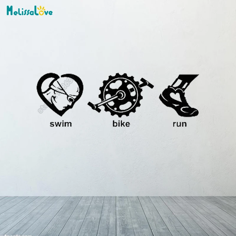 Swim Bike Run Wallpaper
