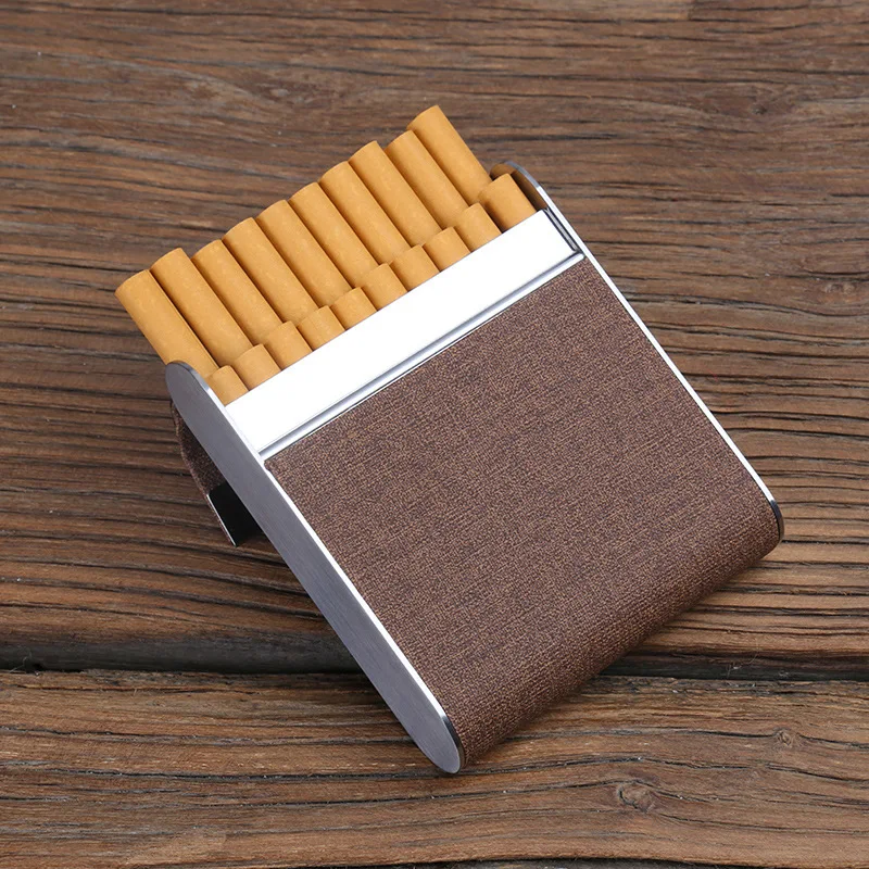 Cigarette Case Vertical Stainless Steel Originality Individuality New ...