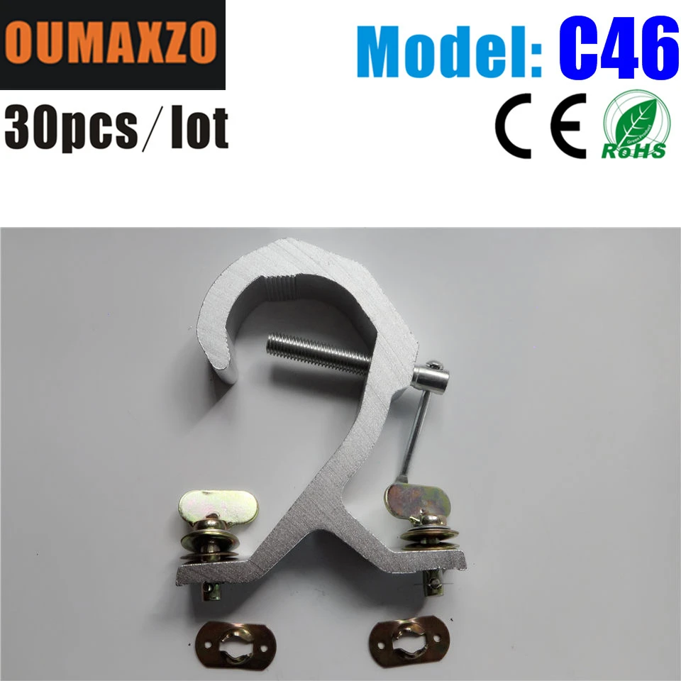 30pcs/lot Omega Lock Stage Clamp Hook Fast Lock Connector for moving ...