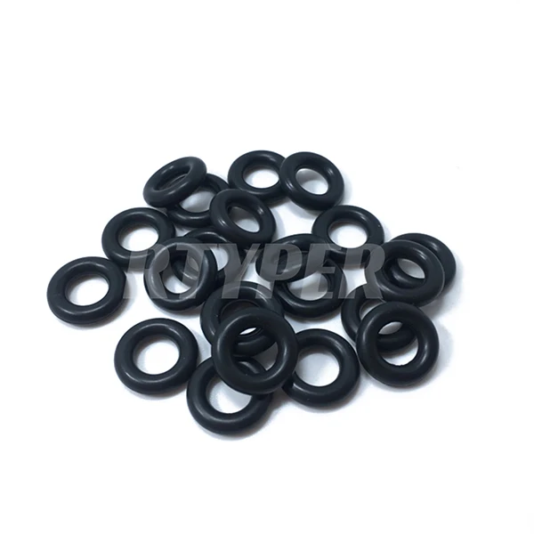 100 PCS Fuel Injector Rubber Ring Gasket Rubber21004 6.1*3.7MM