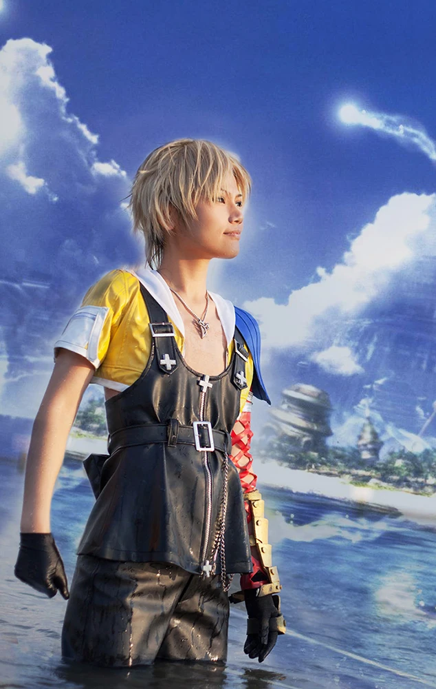 Final Fantasy Tidus And Cloud