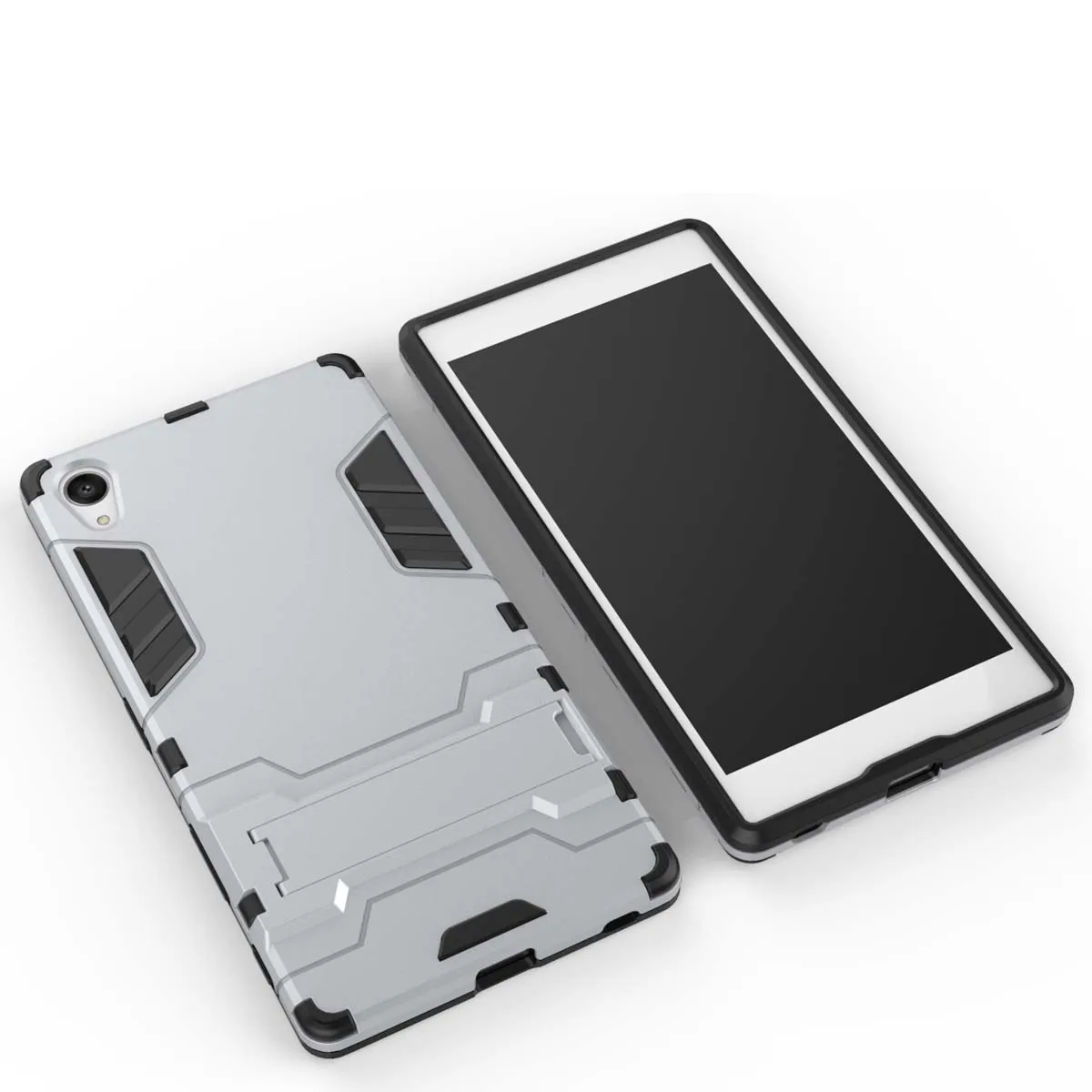 Luxury Iron Man Cover Shockproof Armor Hybrid Phone Cases For Sony ...