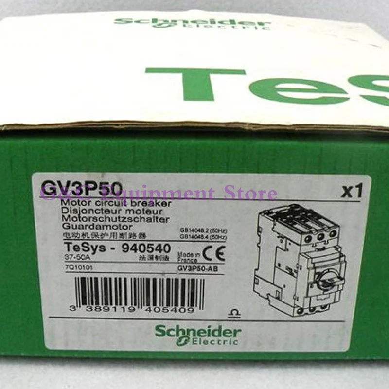 1PC New Original Motor Protect Switch Circuit Breaker GV3 P50 Switch ...
