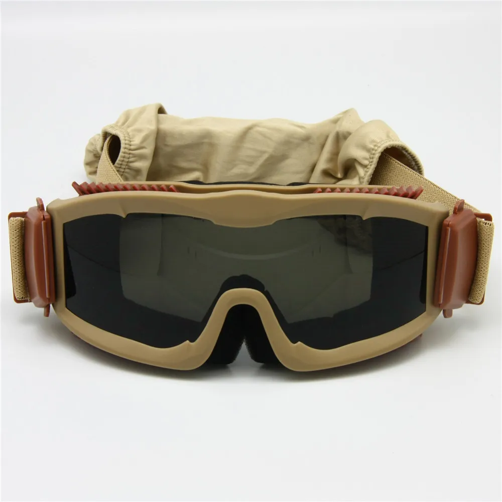 Motorcycling Goggles 3 Lens Kit, Alpha Army Ballistic Military ...