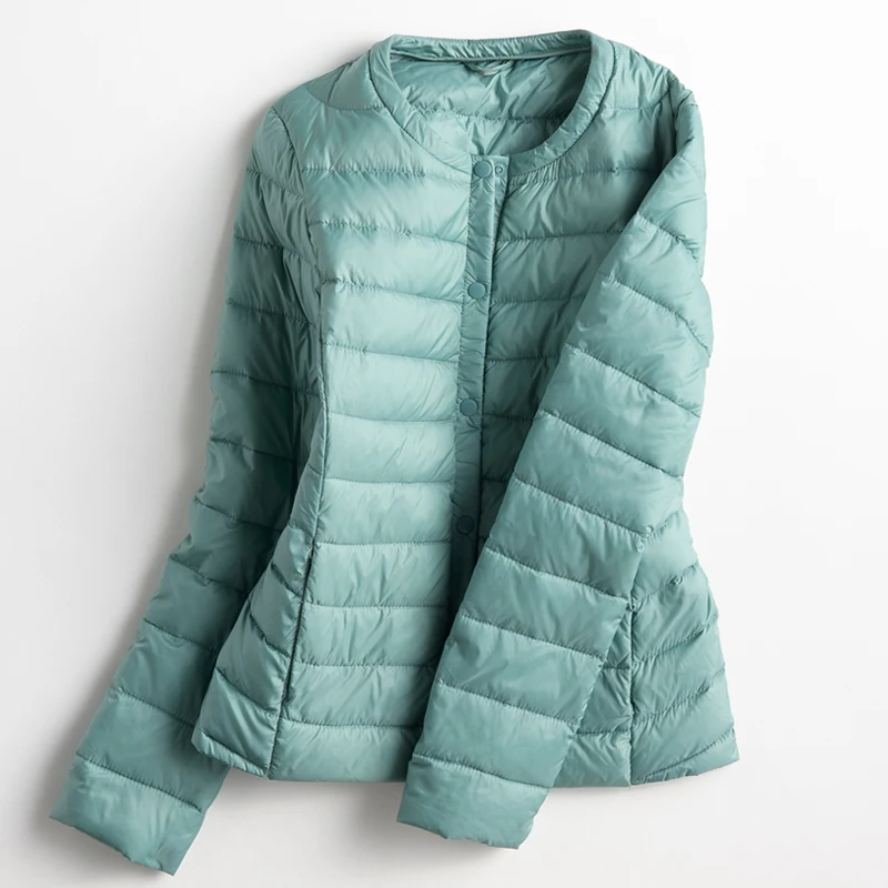 Buy Autumn Winter Women Ultra Light Down Jacket White