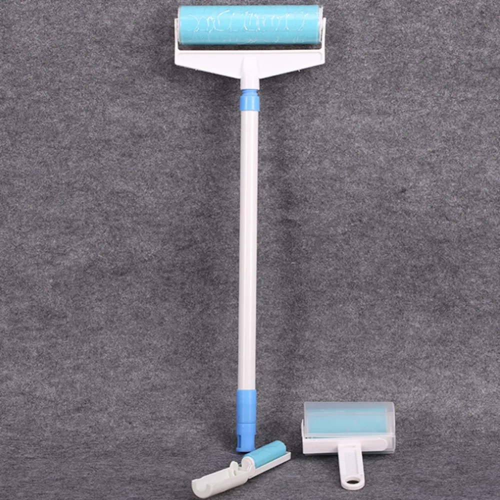 Hot 1 Set Washable Lint Sticking Roller Movable Washable Pet Hair Dirt ...