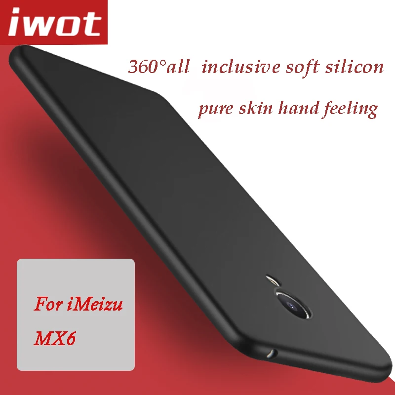 Para Meizu caso MX6, iwot sedoso série silicone macio com tudo incluído ...