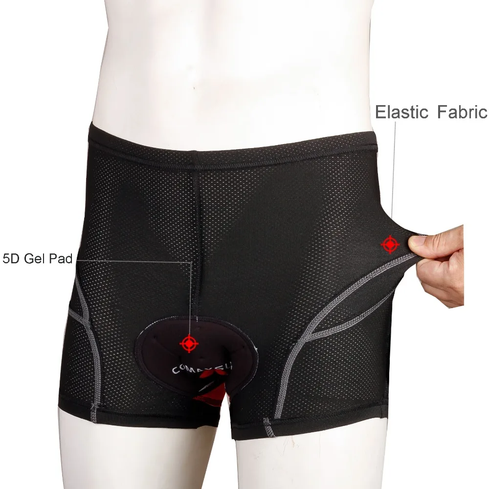 5D Gel Padded Shockproof Cycling Shorts | Bike Accessories World