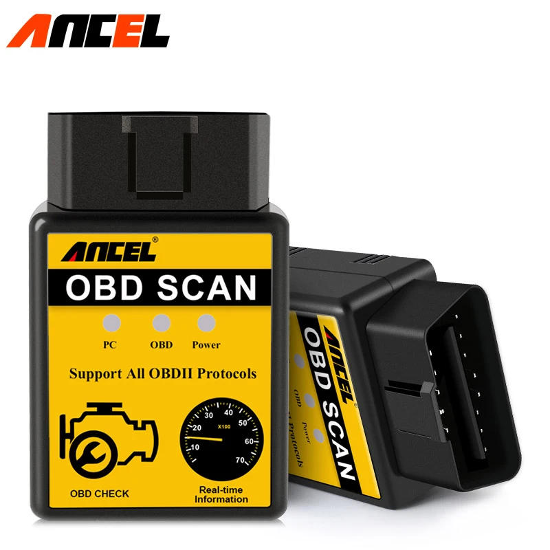 ELM327 Auto Scanner ELM 327 V 1.5 Bluetooth OBD2 Scanner for Android ...