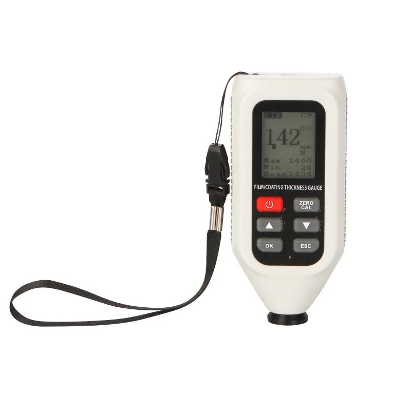 HT 128 Paint Coating Thickness Gauge car paint meter thickness meter ...