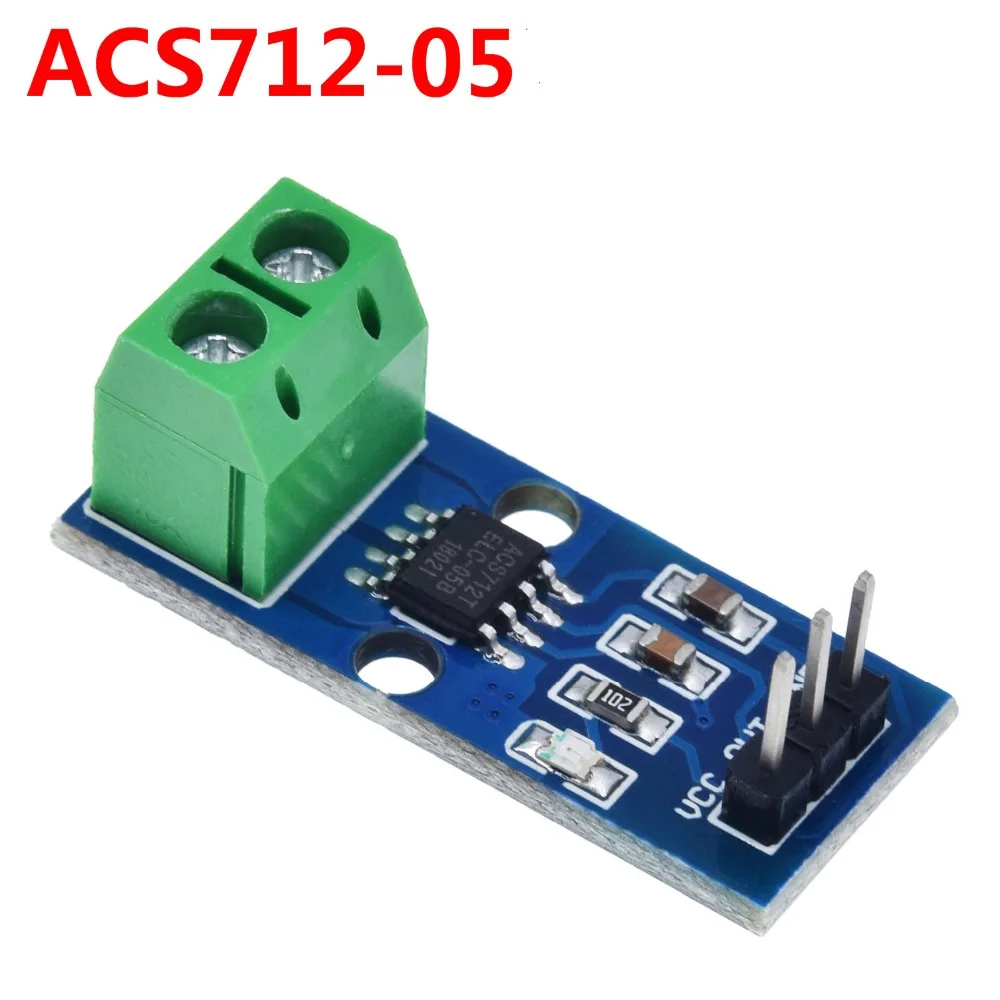 1PCS GREAT IT ACS712 5A 20A 30A Range Hall Current Sensor Module ACS712 ...