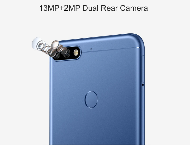 Original Huawei Honor 7C 4G LTE Cell Phone 3GB RAM 32GB ROM Snapdragon ...