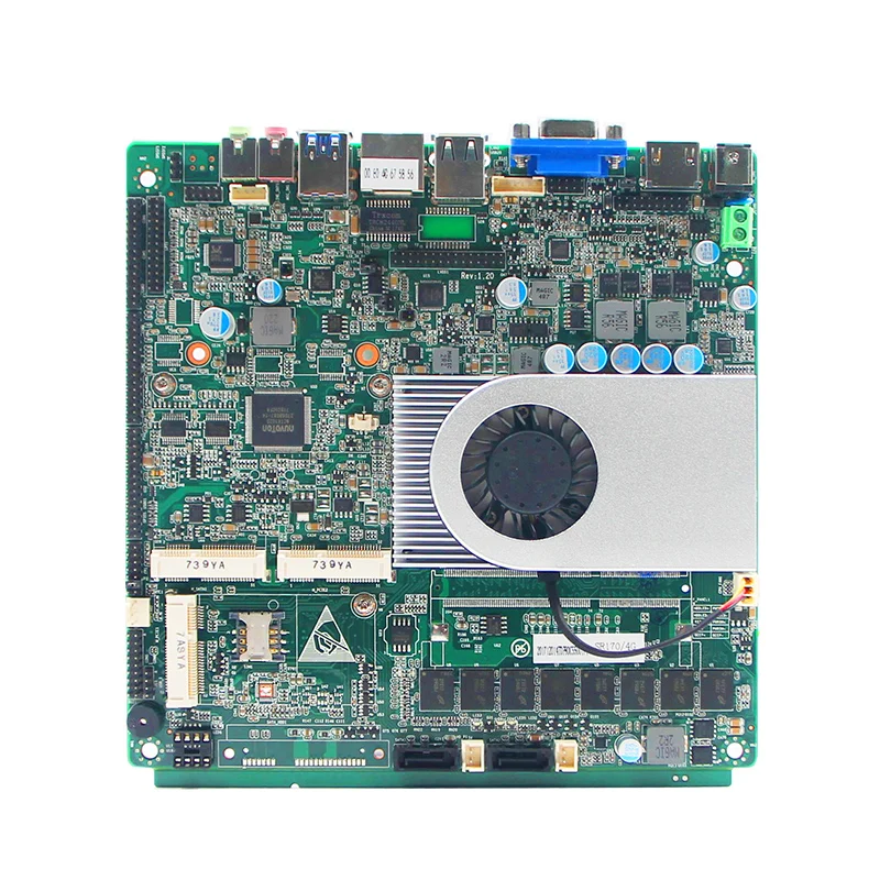 AMD E-350/E-300 1333/1066/800MHz mini ITX industrial pc motherboard ...