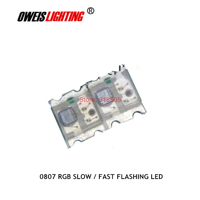 Slow Color Changing Diode Lights DiCUNO 100 Pcs 5mm RGB Flashing LEDs ...