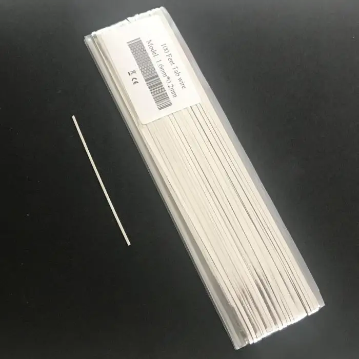 ALLMEJORES-Tabbing-wire-for-solar-cell-100-feet-1-6mm-x-0-2mm-PV-Ribbon ...