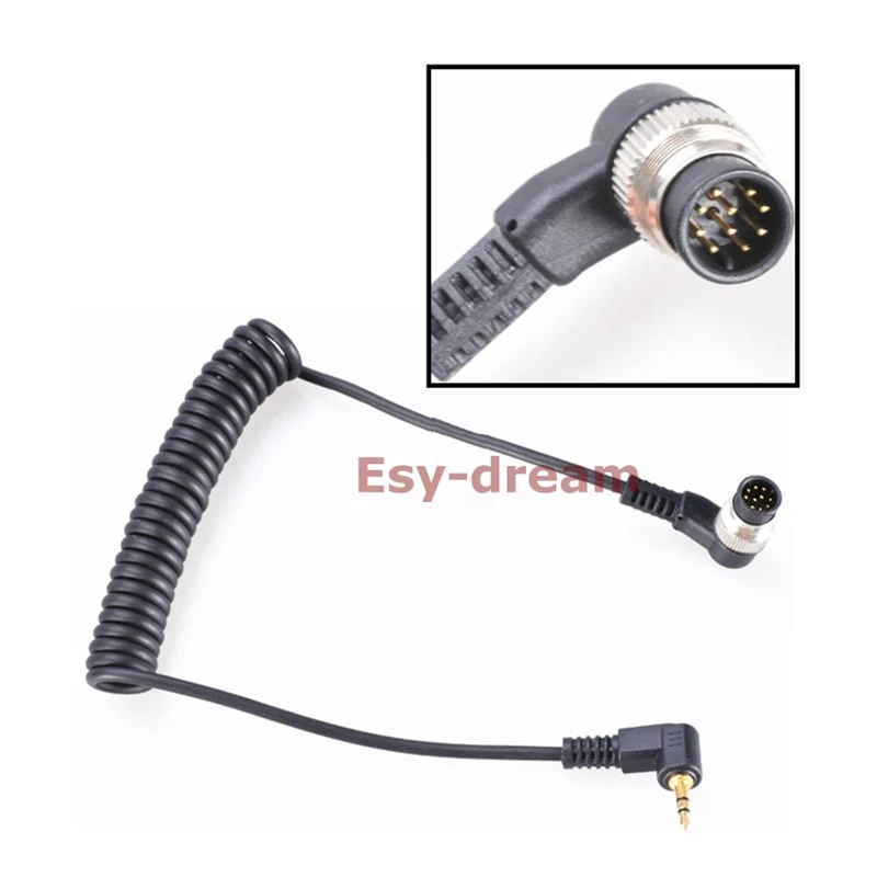 2.5mm 3.5mm Remote Shutter Release Cable Connecting Cord for Nikon D850 ...