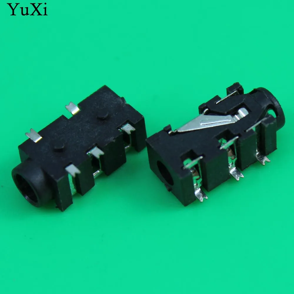 Yuxi 3.5mm Female Audio Connector 5 Pin Smt Smd Headphone Jack Socket ...