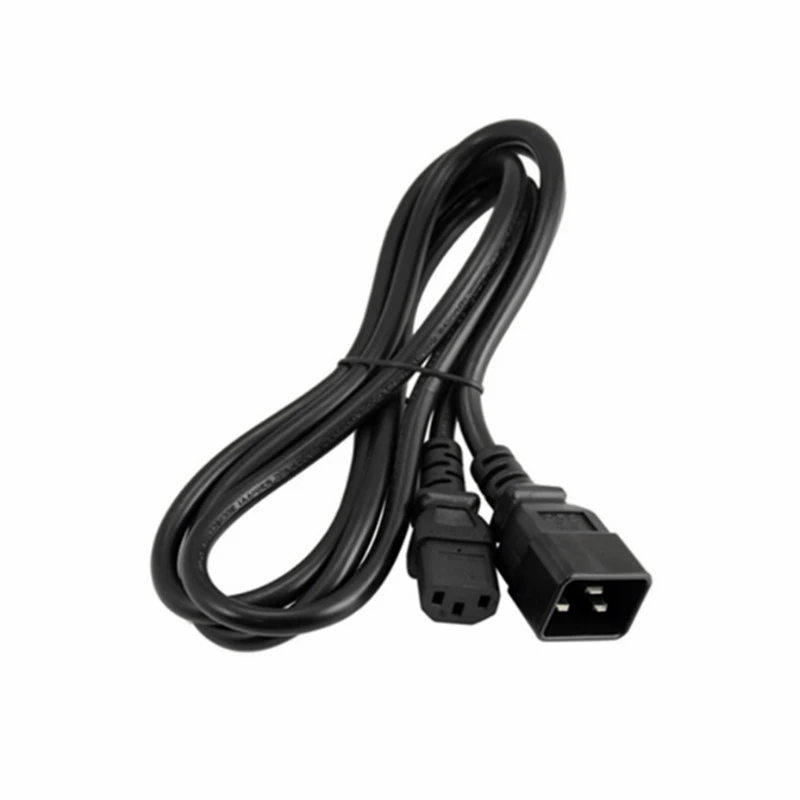 1.8M C13 C20 Power Cord Server UPS Power Cable C19 Female to C20 Male 16A/250V power supply cord ...
