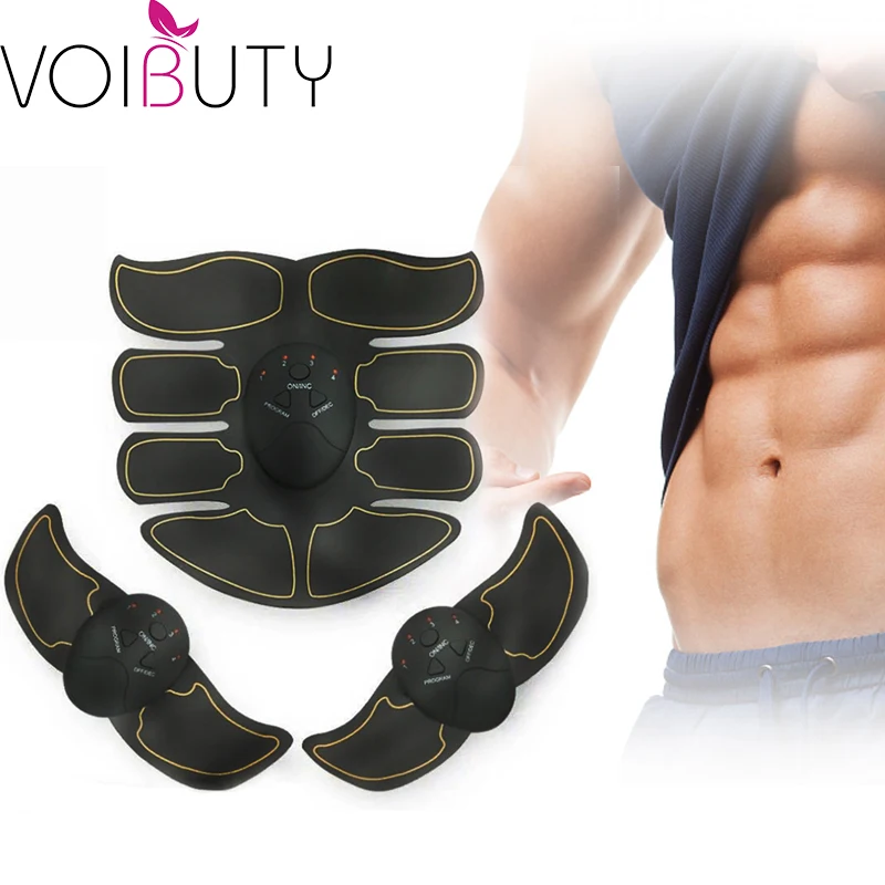 Electric Ems Trainer Abs Muscle Stimulator Abdominal Fitness Training ...