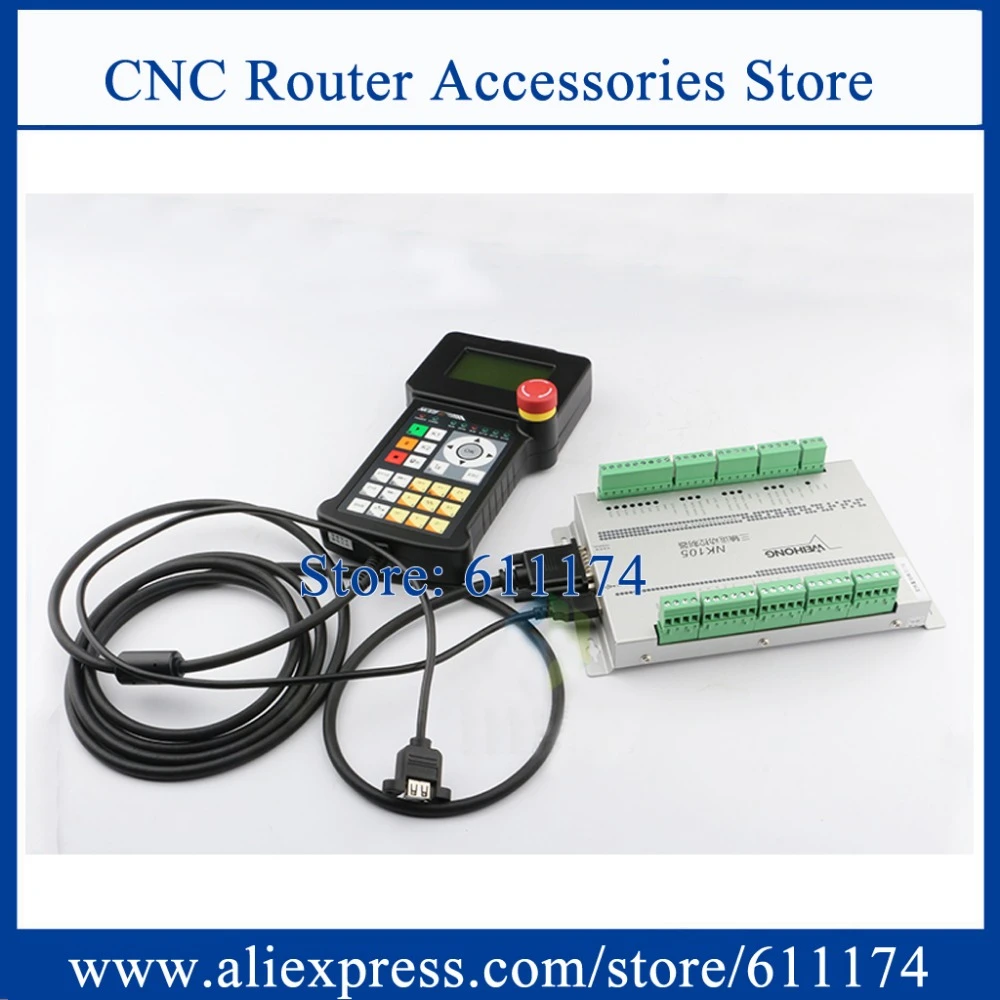 Original Weihong Nk105g3 3 Axis Dsp Controller Integrated Cnc System Nk105 Motion Control System ...