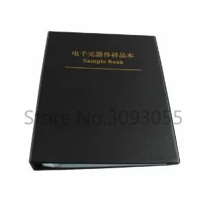 1 BOOK SMD Sample of electronic components Resistance capacitance ...