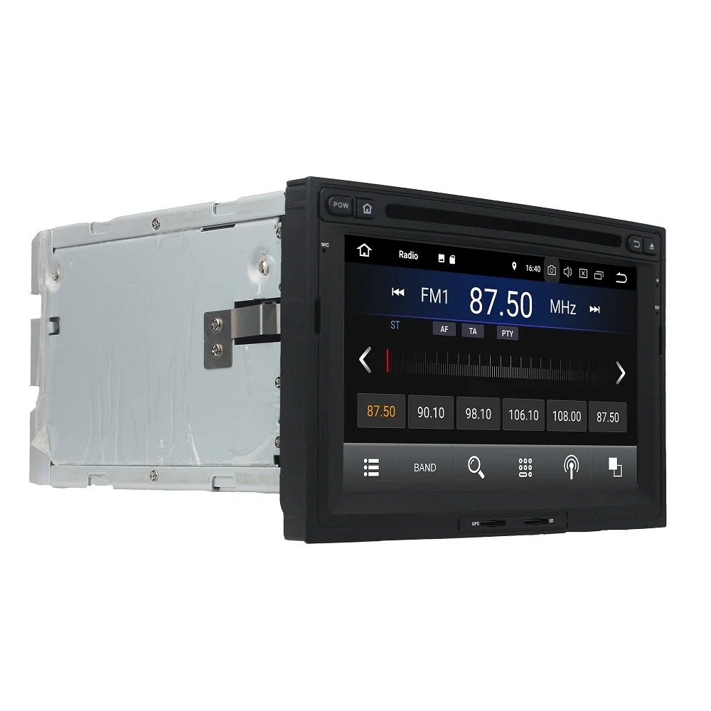 7" Android 8.1 Car Radio DVD GPS Multimedia Head Unit for Peugeot 3008 ...