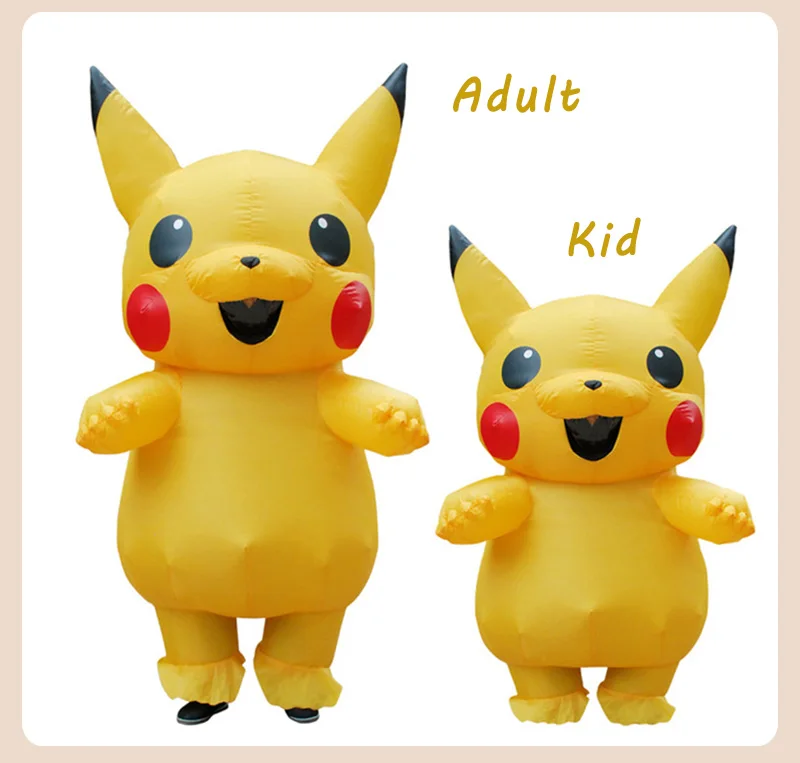 Pokemon Cartoon Inflatable Mascot Costume - KawaiiMerch.com