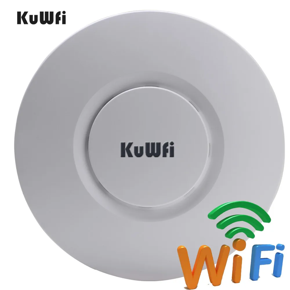 KuWfi Router inalámbrico para interiores 300M Router AP de techo ...