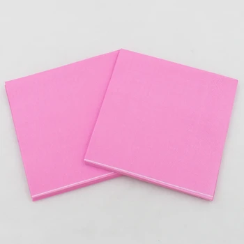 [RainLoong] Solid Color Paper Napkins Decoupage Printed Beverage Event ...