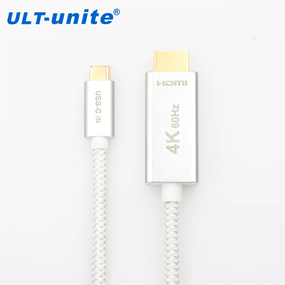 ULT unite HDMI Adapter Cable 2017 New Arrival Aluminium Alloy Braided ...