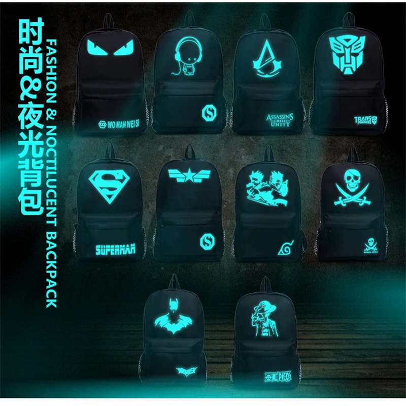 Cosplay Anime Senkey Style Student School Backpack Casual Luminous Bag ...